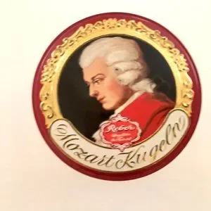 Reber | Accents | Vintage Reber Mozart Kugeln Candy Empty Tin | Poshmark